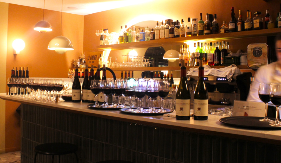 Le bar - Le Corner - Restaurant Lyon